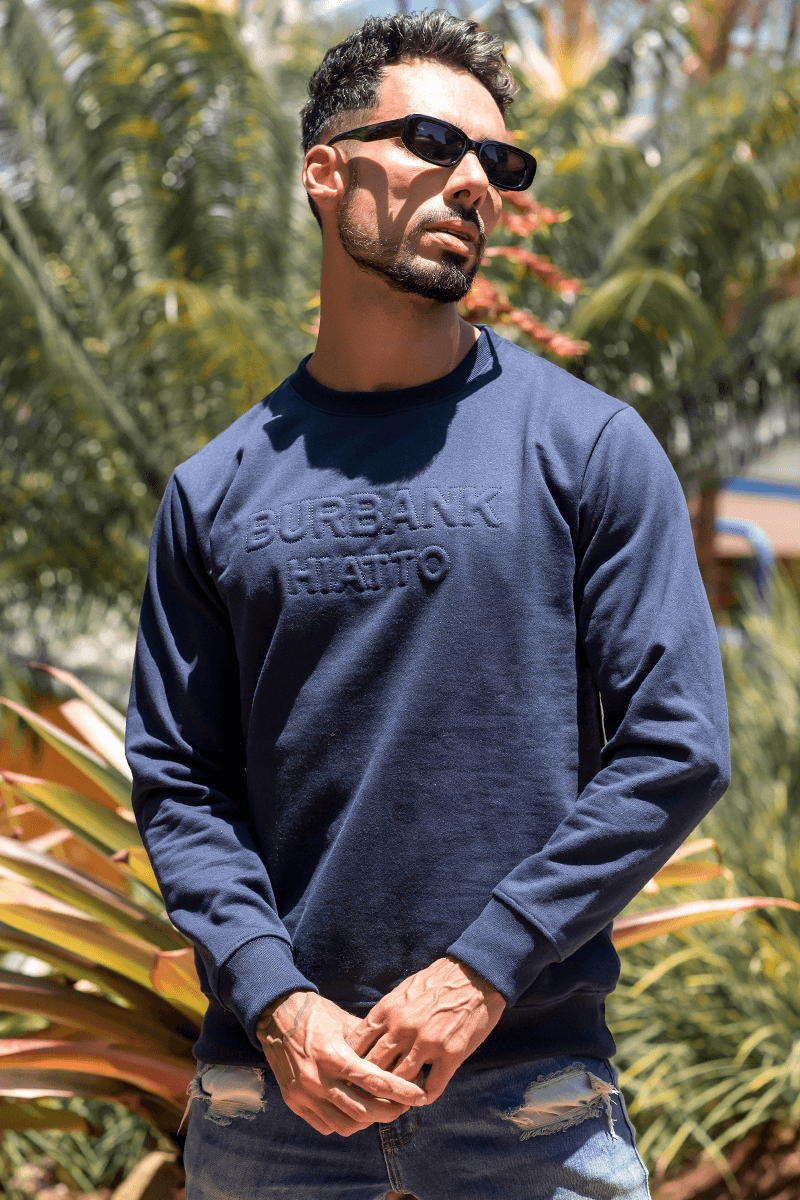 Blusa de Moletom Peluciado Masculino Burbank | Hiatto