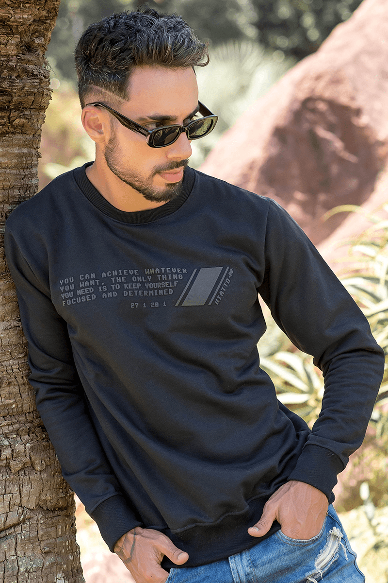 Blusa de Moletom Peluciado Masculino Focus | Hiatto